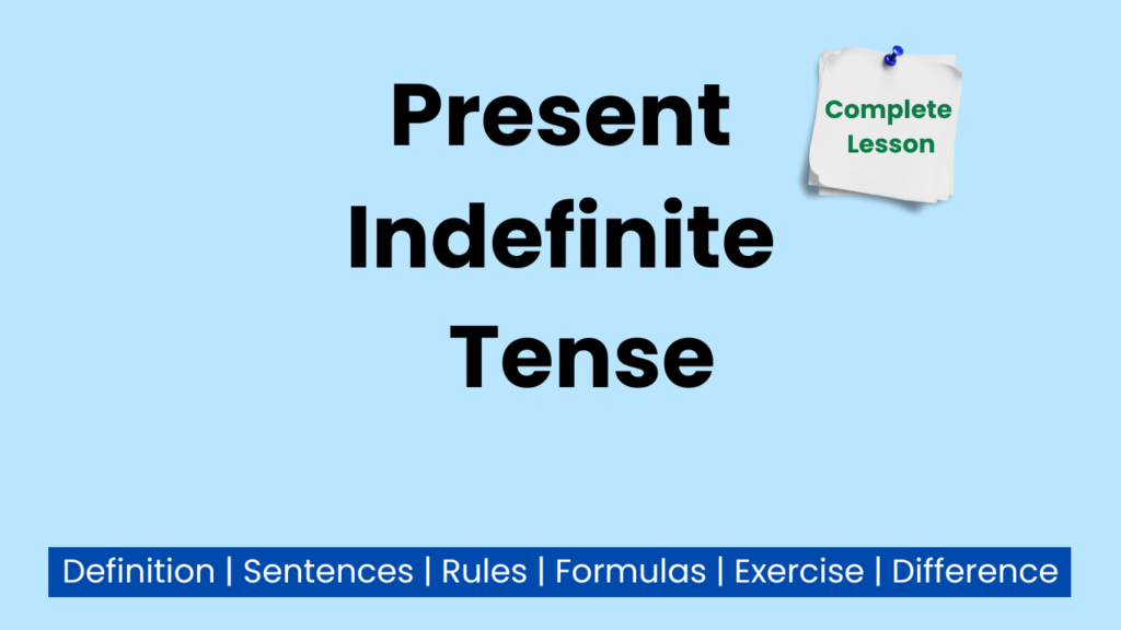 present indefinite tense Archives - Englishfy